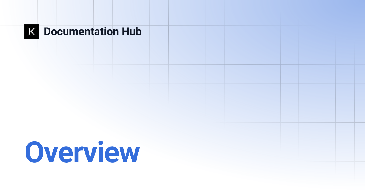 Overview | Mobile Document SDK | Documentation Hub