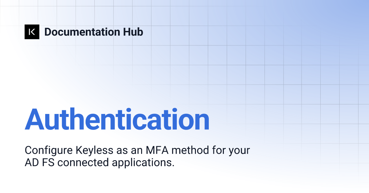 Authentication | Documentation Hub